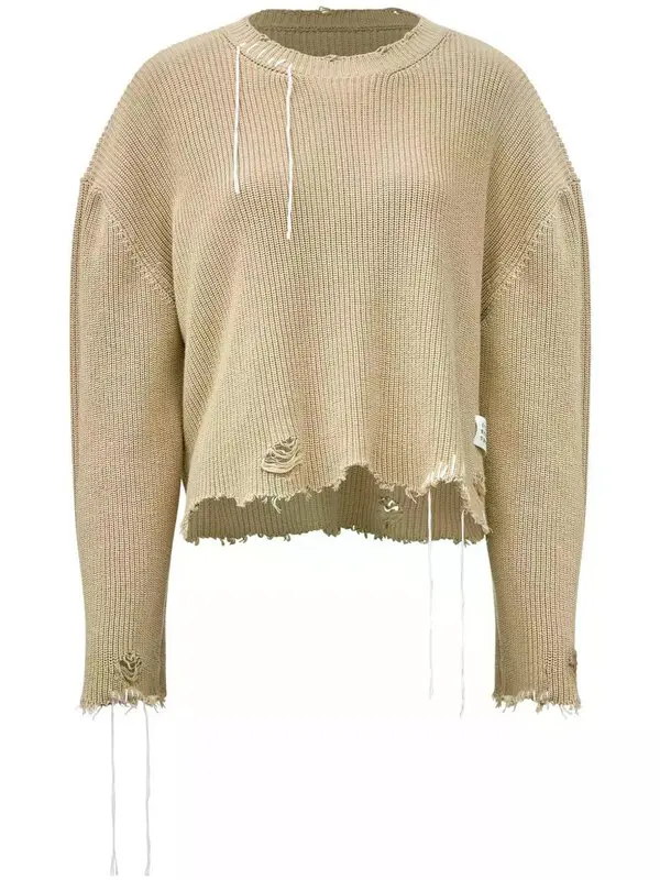 MAISON MARGIELA Distressed Knitted Jumper