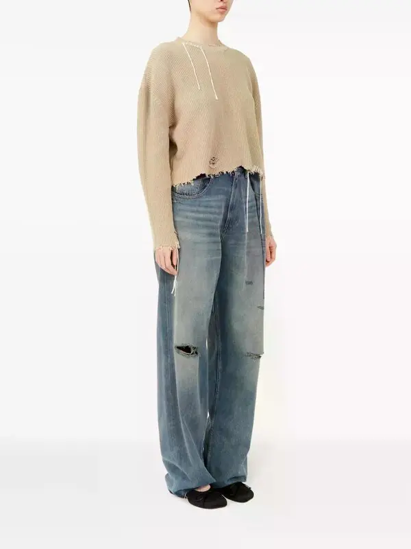 MAISON MARGIELA Distressed Knitted Jumper