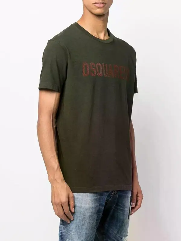 Dsquared2 Logo-print Short-sleeve T-shirt - Green