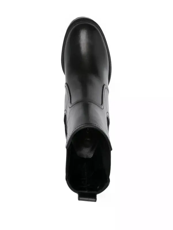 Casadei 70mm Block Heel Chelsea Boots