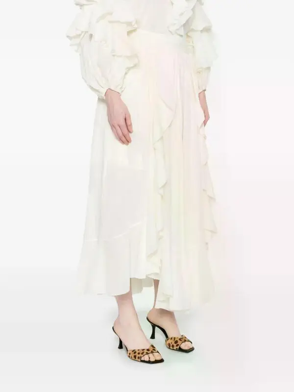 Zimmermann Ruffled Maxi Skirt