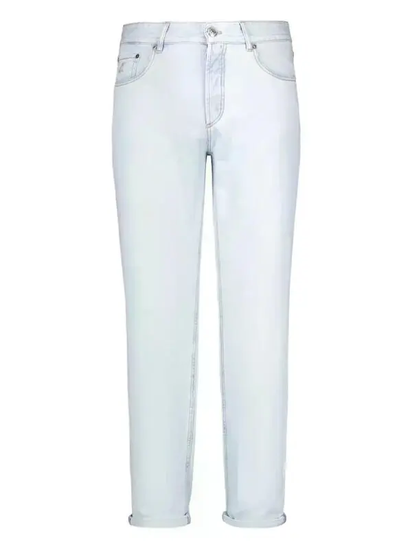 Brunello Cucinelli Logo-patch Jeans