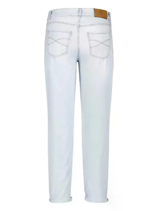Brunello Cucinelli Logo-patch Jeans