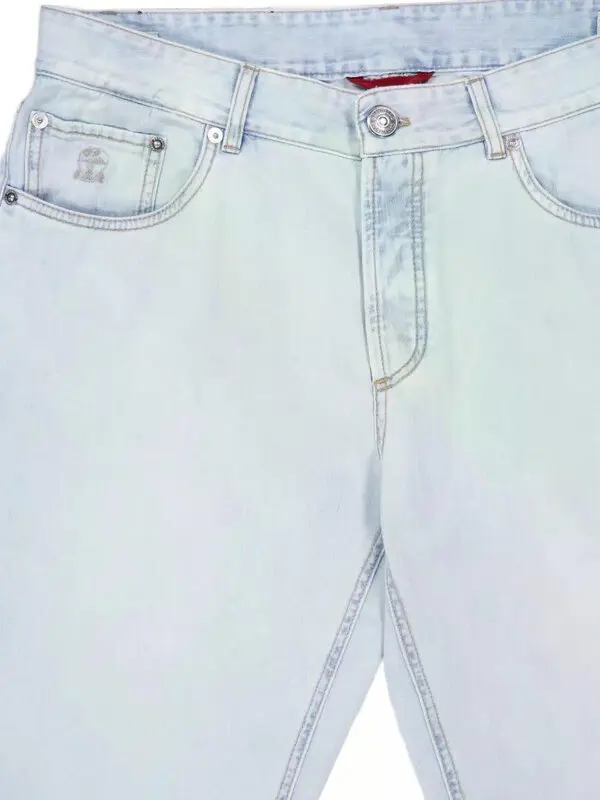 Brunello Cucinelli Logo-patch Jeans