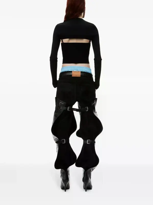 Alexander Wang Ribbed-knit Two-piece Set