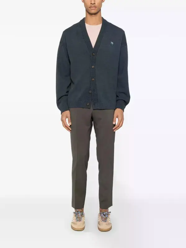 Maison Kitsuné Bold Fox Head-patch Cardigan