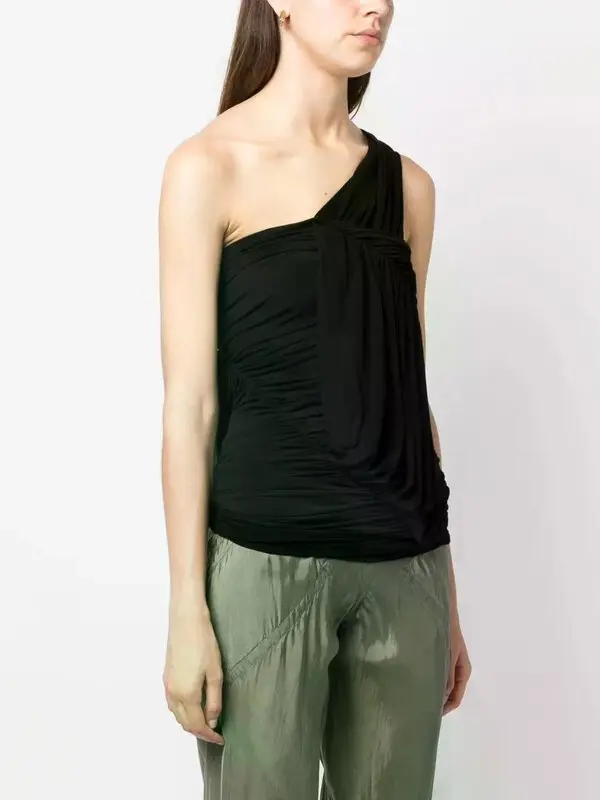 Rick Owens Draped One-shoulder Blouse