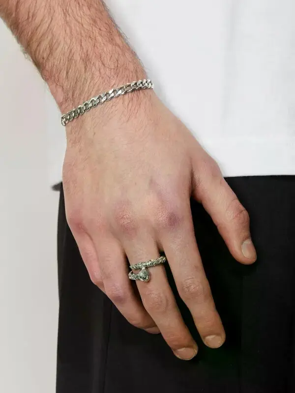 Emanuele Bicocchi Brushed-finish Ring - Silver