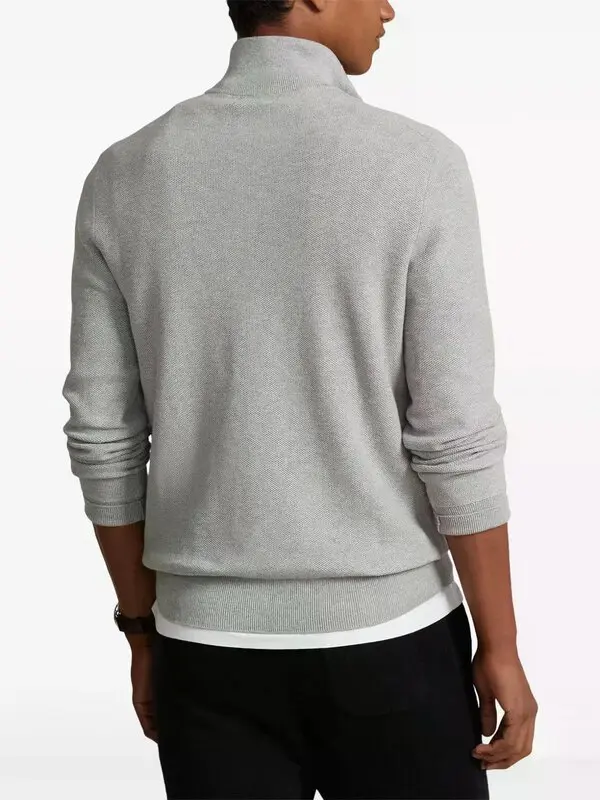 Polo Ralph Lauren Polo Pony Half-zip Jumper - Grey
