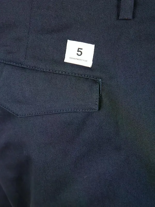 DEPARTMENT 5 Pressed-crease Trousers - Blue