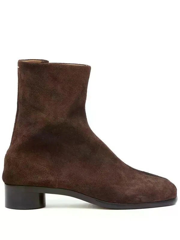 MAISON MARGIELA 30mm Tabi Ankle Boots - Brown
