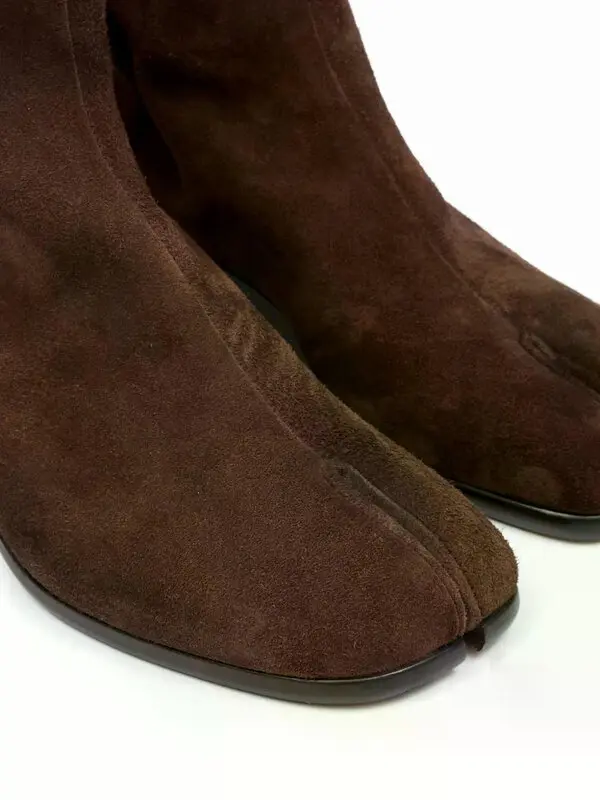 MAISON MARGIELA 30mm Tabi Ankle Boots - Brown