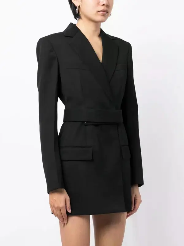 Alexander Wang Belted Wool Dress