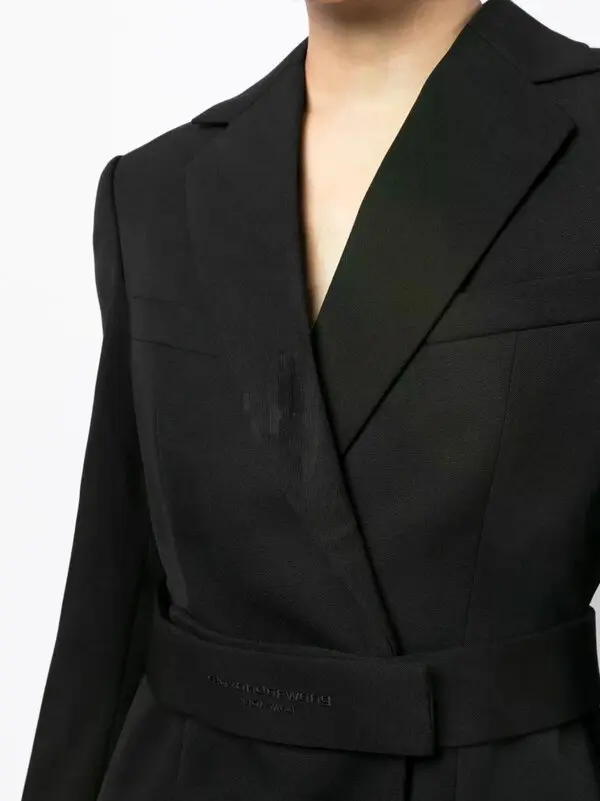 Alexander Wang Belted Wool Dress