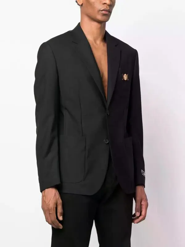 Versace Wool Single-breasted Blazer