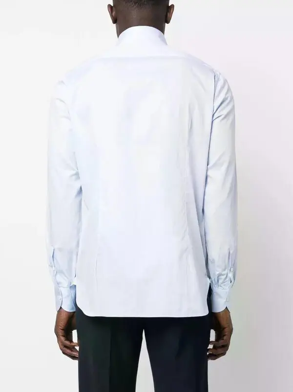 LUIGI BORRELLI Long-sleeve Cotton Shirt