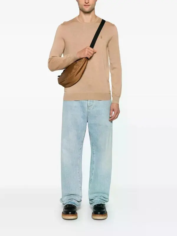 Polo Ralph Lauren Polo Pony Wool Sweater - Neutrals