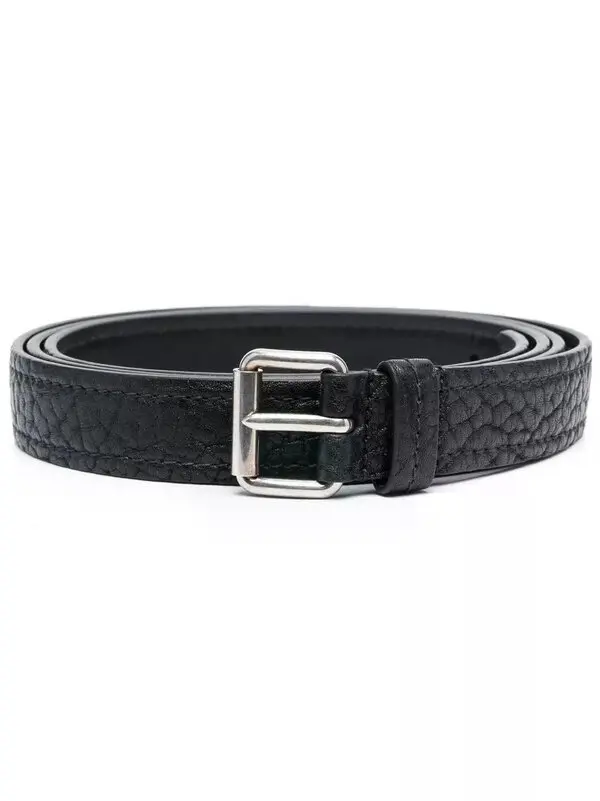 Prada Textured Leather Belt - Black