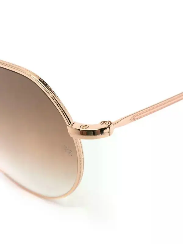 Ray-ban Jack Gradient-lense Sunglasses - Gold