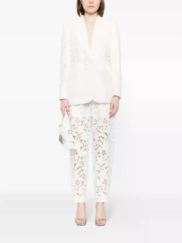 Zimmermann Natura Lace-detail Blazer
