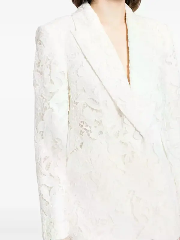 Zimmermann Natura Lace-detail Blazer