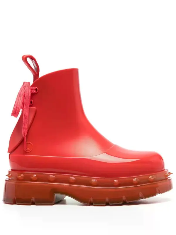 Melissa X Undercover Ankle-length Boots - Red