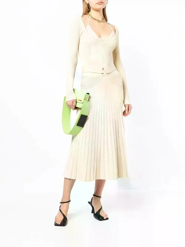 Simkhai Jayline Compact Scoop-neck Jumper