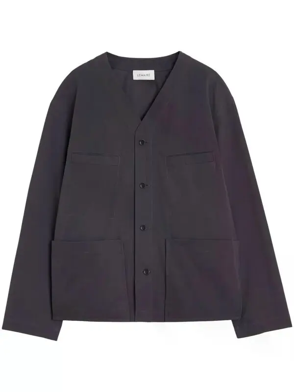LEMAIRE Collarless Overshirt