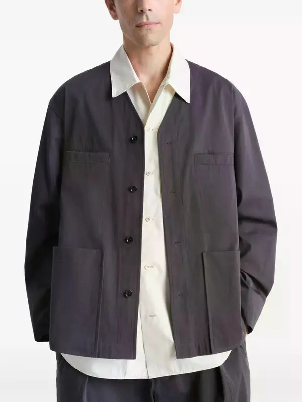 LEMAIRE Collarless Overshirt