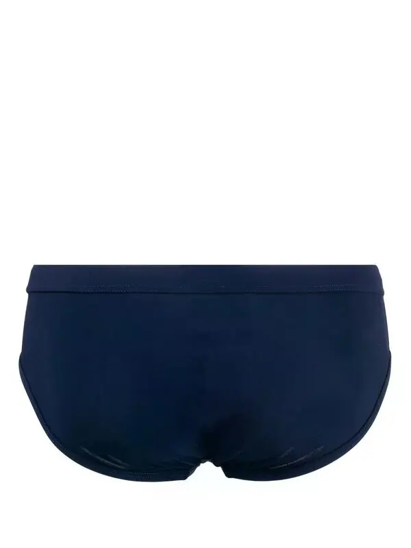 Dolce & Gabbana Dg Essentials High-cut Swimming Trunks - Blue