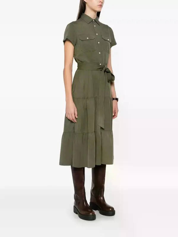 Polo Ralph Lauren Tiered Midi Dress