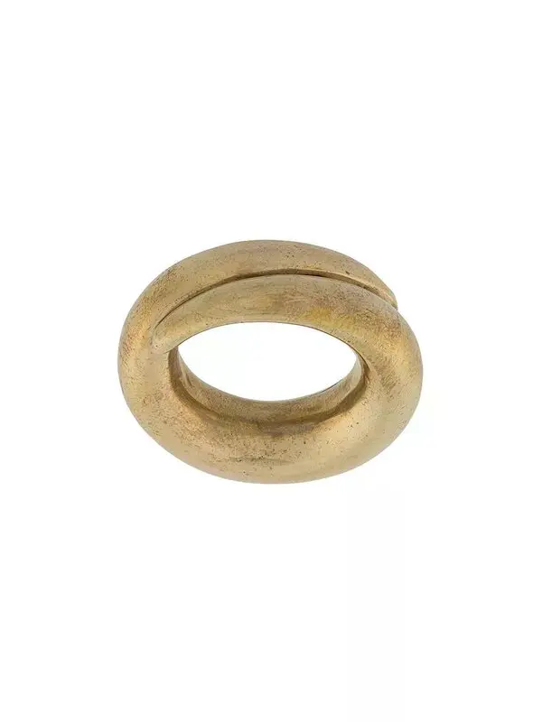 PARTS OF FOUR Split Mountain Ring - Gold