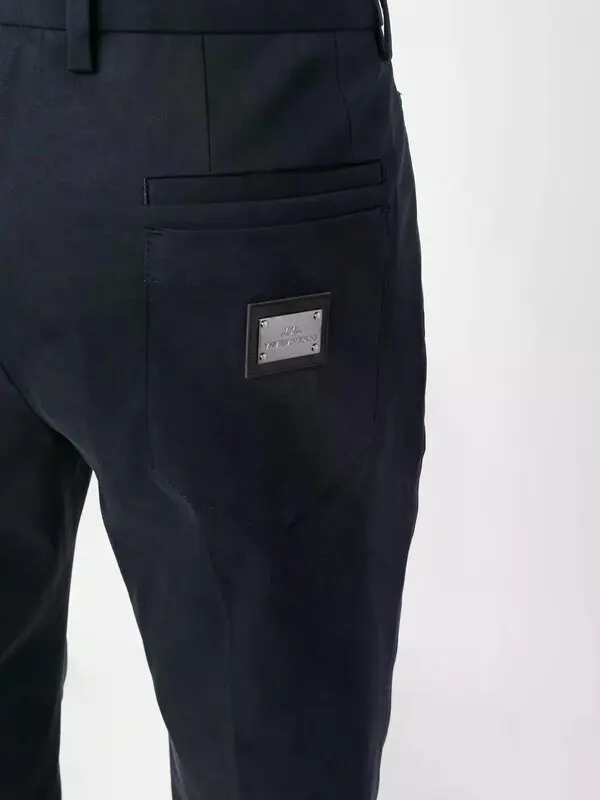 Dolce & Gabbana Logo-tag Tailored Trousers