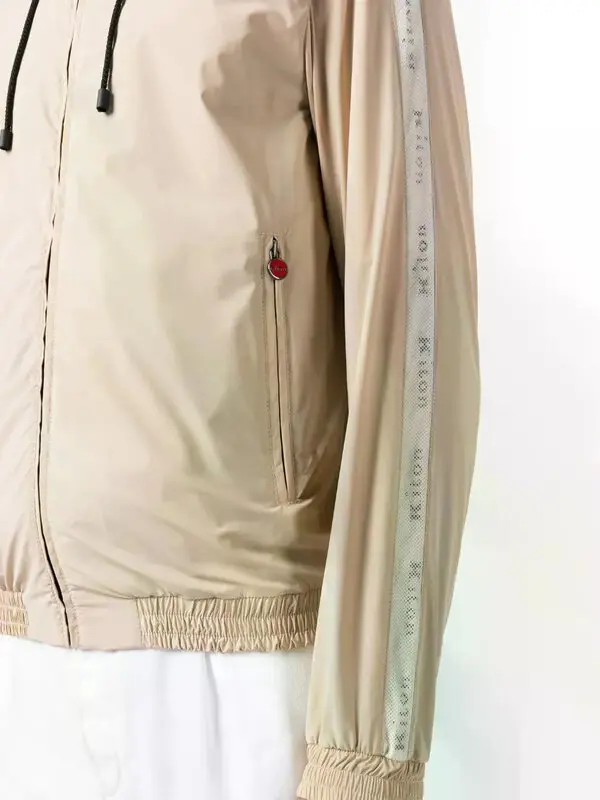 Kiton Zip-up Hooded Blouson Jacket