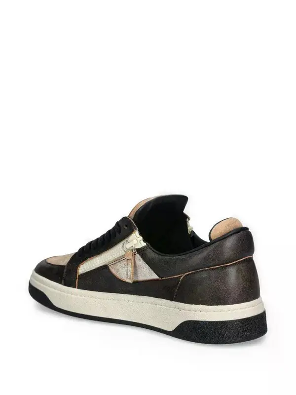 GIUSEPPE ZANOTTI Gz94 Double-zip Low-top Sneakers