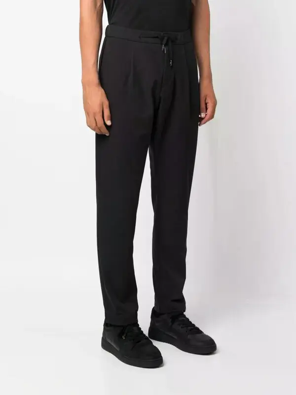 Herno Drawstring-waistband Trousers - Black