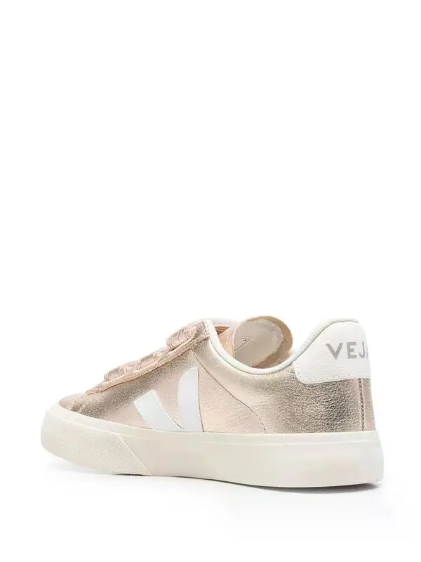 VEJA Recife Metallic Touch-strap Sneakers - Neutrals
