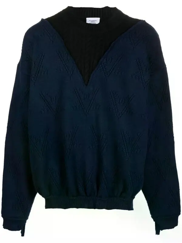 Vetements Distressed-effect Merino Wool Jumper