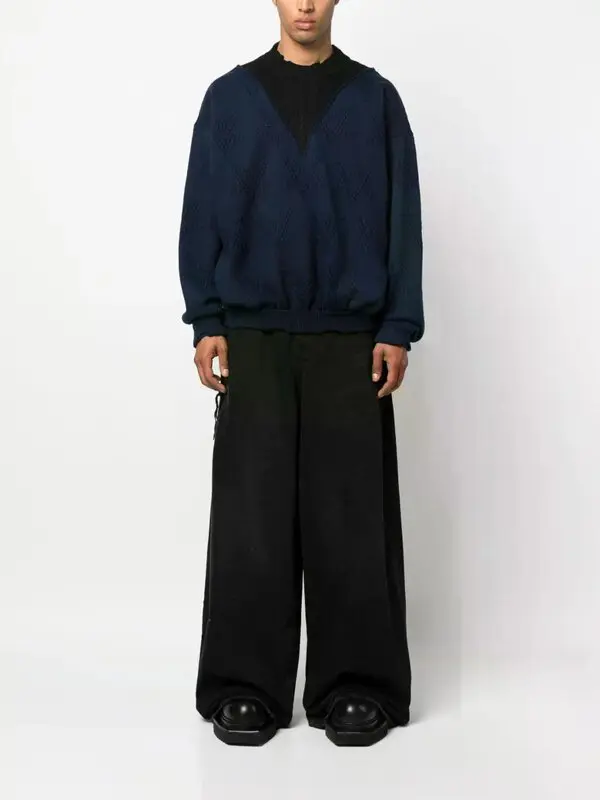Vetements Distressed-effect Merino Wool Jumper