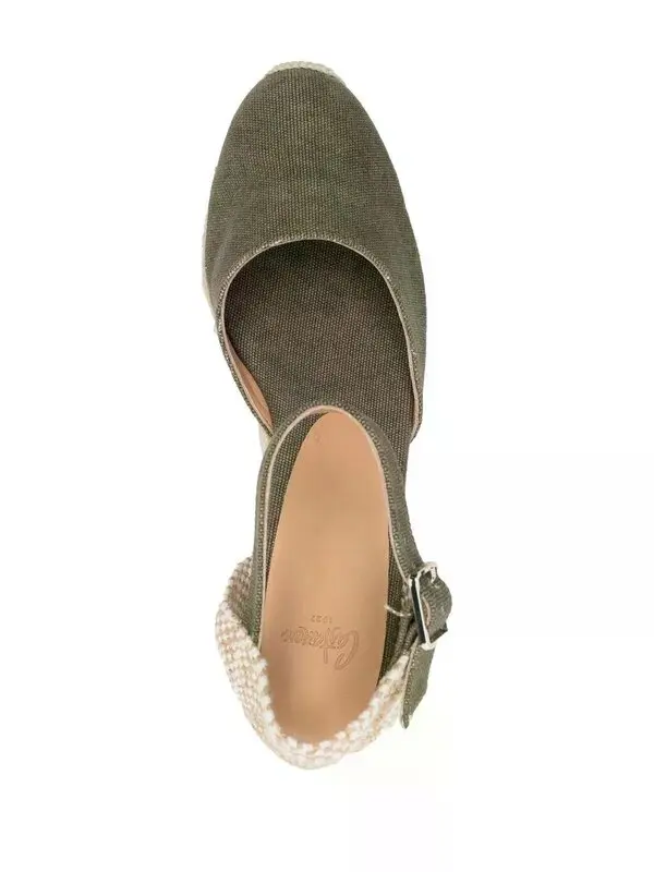 CastaÑer 70mm Raffia Wedge Espadrilles