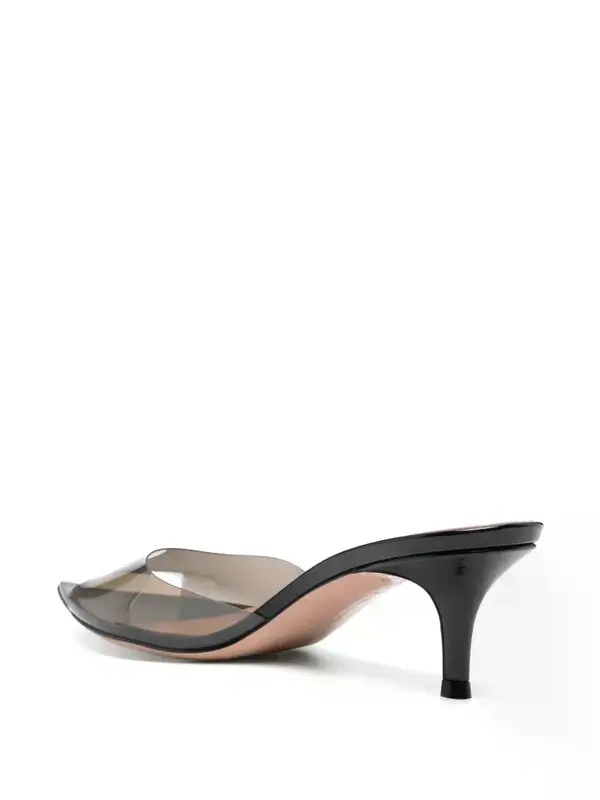 GIANVITO ROSSI 55mm Elle Mules - Black