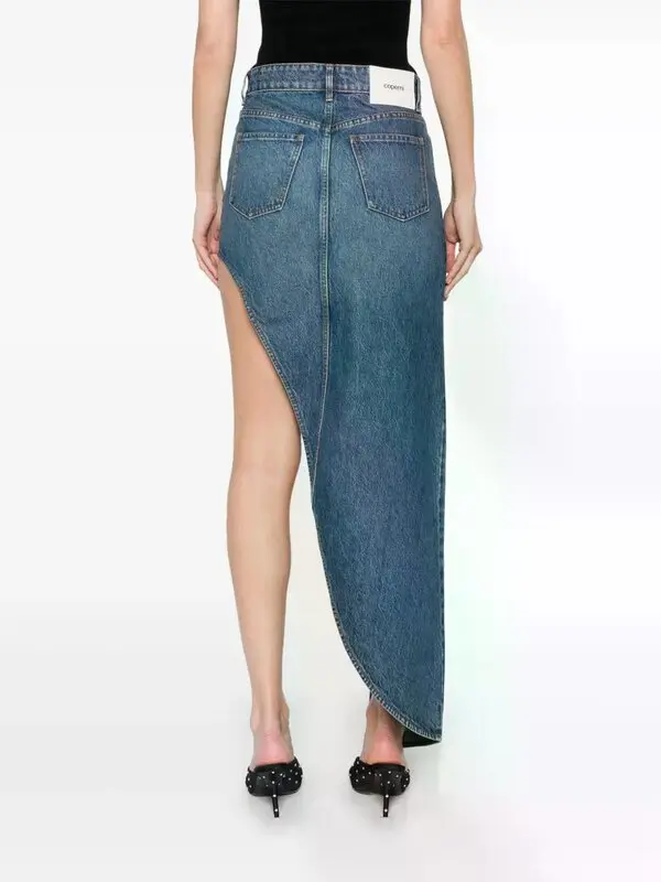 Coperni One-leg Denim Skirt