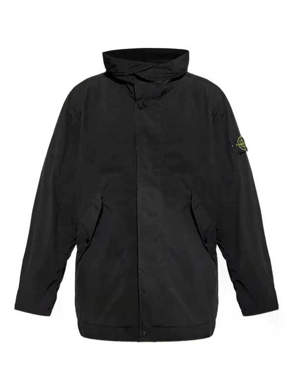 Stone Island Compass-patch Parka Jacket