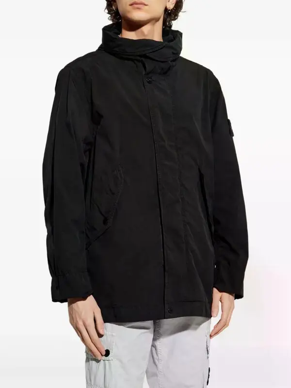 Stone Island Compass-patch Parka Jacket