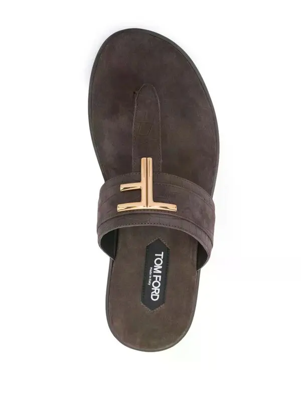 TOM FORD Brighton Suede Sandals