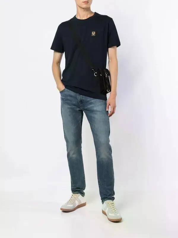 Belstaff Logo-patch Crew Neck T-shirt