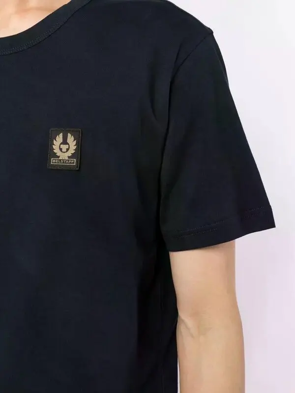 Belstaff Logo-patch Crew Neck T-shirt