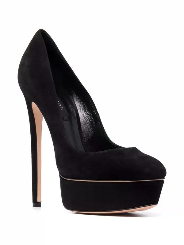 Casadei Flora Suede-leather Pumps