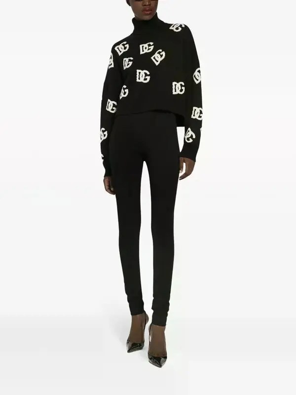 Dolce & Gabbana Intarsia-knit Virgin Wool Jumper
