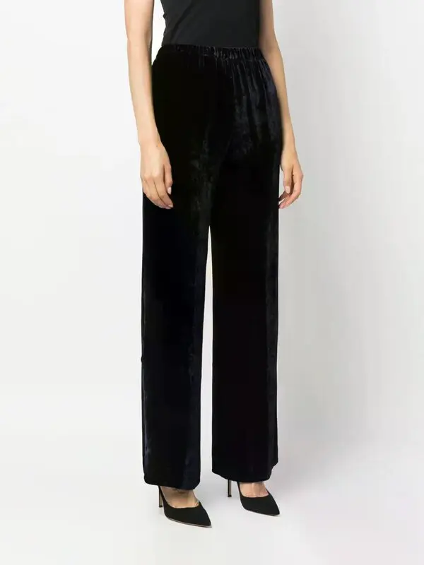 Antonelli Firenze Tailored Velvet-effect Trousers